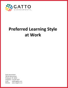 My Preferred Learning Style - Gatto Associates, LLC